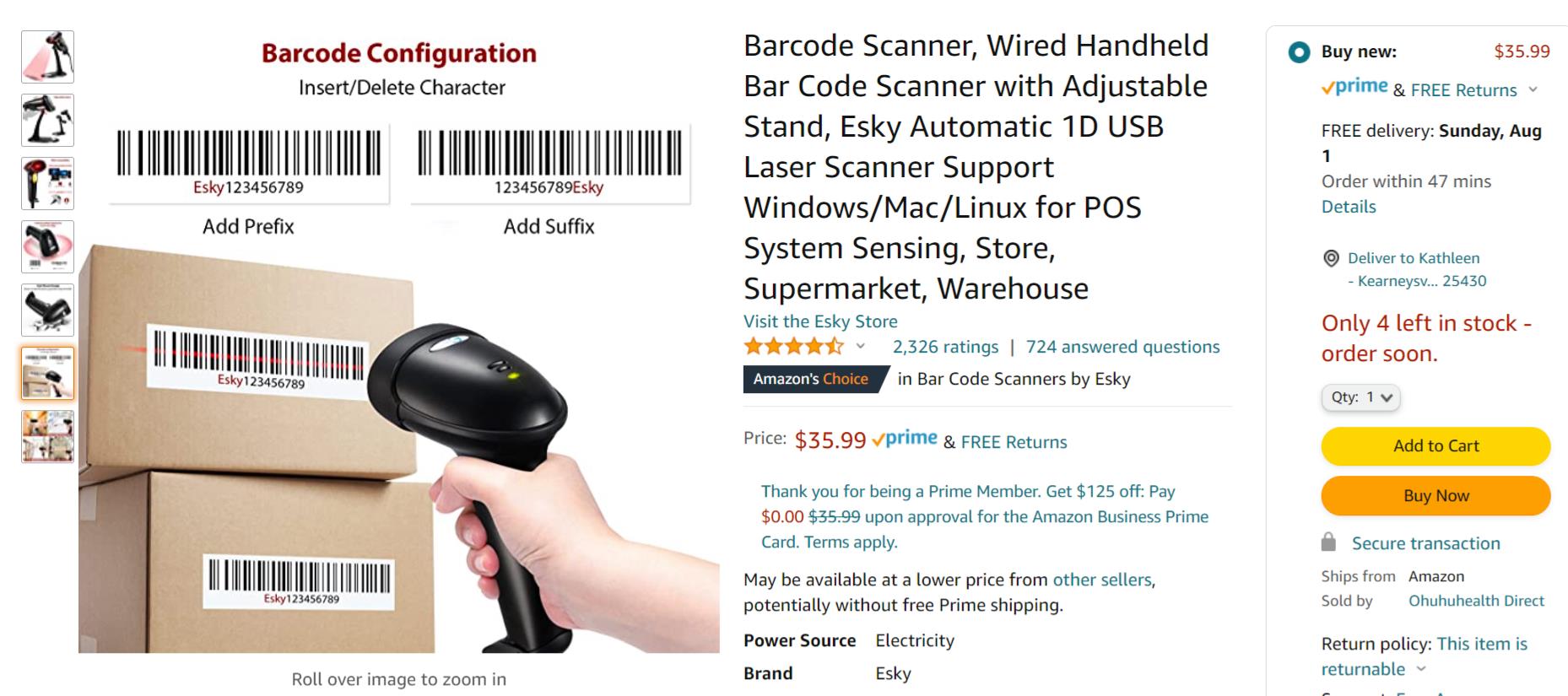 What barcode scanner do most studios use with Point of Sale? – Dance ...